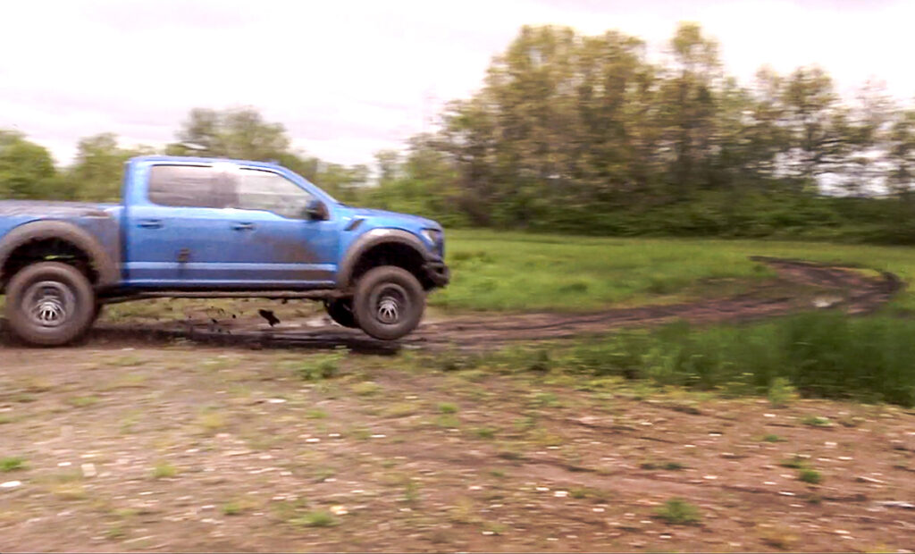 Driven: Ford F-150 Raptor, Leaping Small Mud Puddles in a Single Bound ...